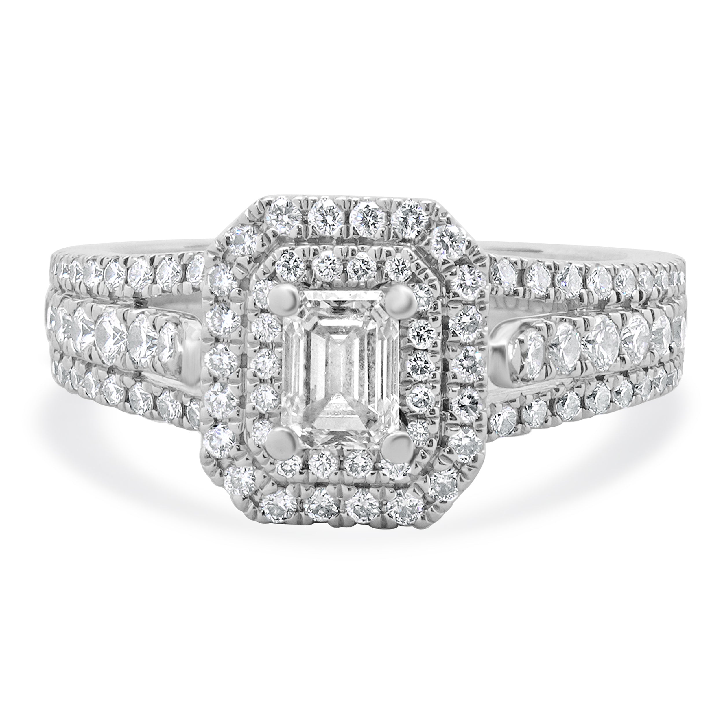 Vera wang emerald cut store