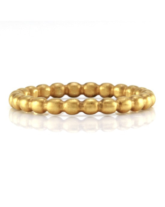 Norman Covan Scalloped Gold Eternity Band – The Estate Watch And ...