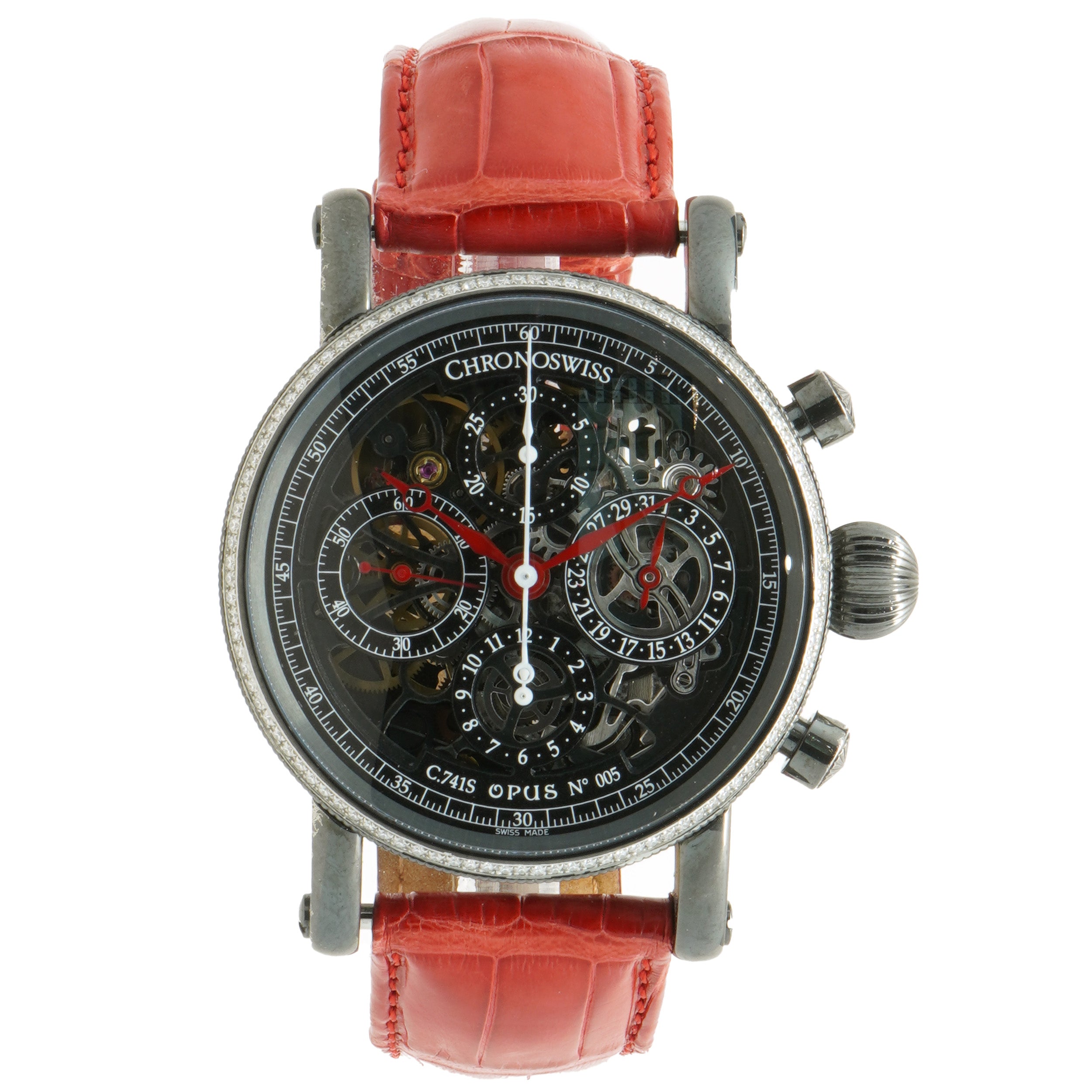 Chronoswiss Stainless Steel Chronograph Skeleton – The Estate Watch And ...