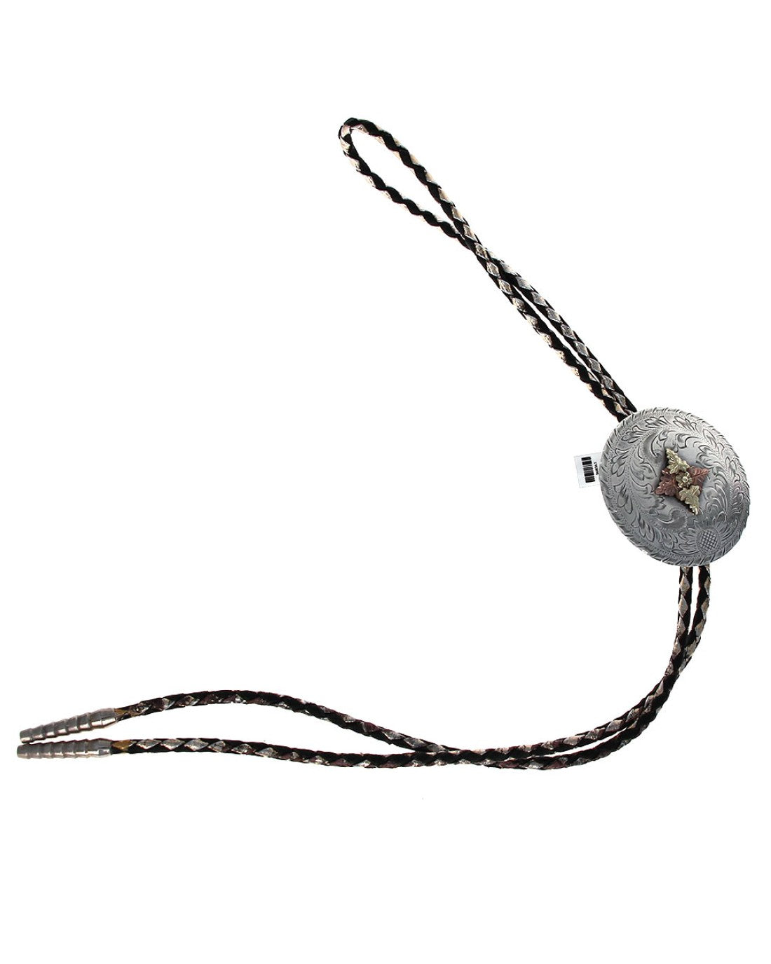 Black Hills Sterling Silver & Gold Bolo Tie – The Estate Watch And ...