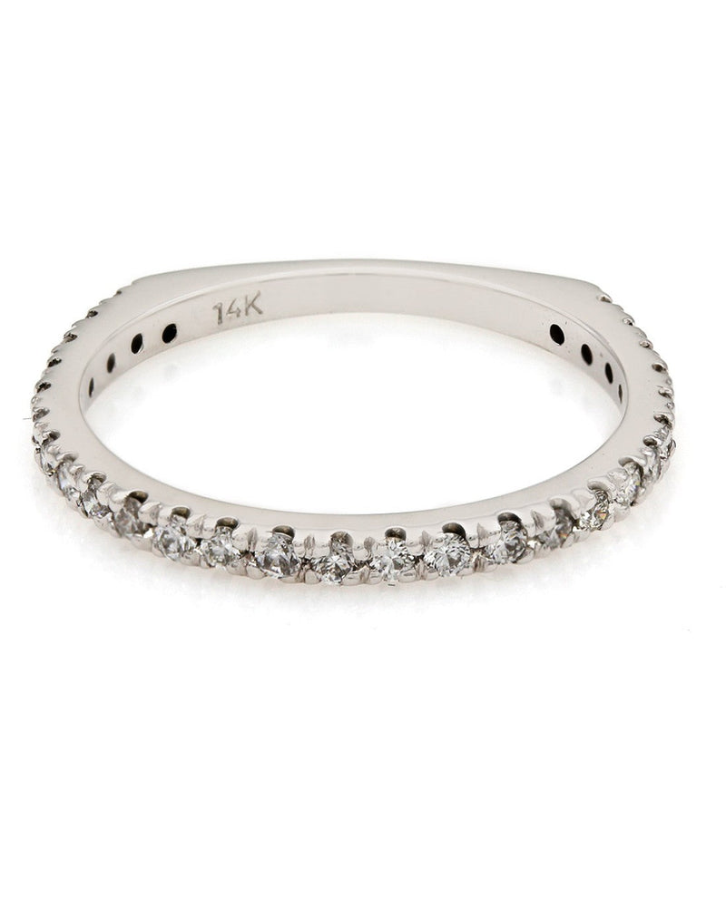 Square Shank Diamond Band in Gold – The Estate Watch And Jewelry Company®